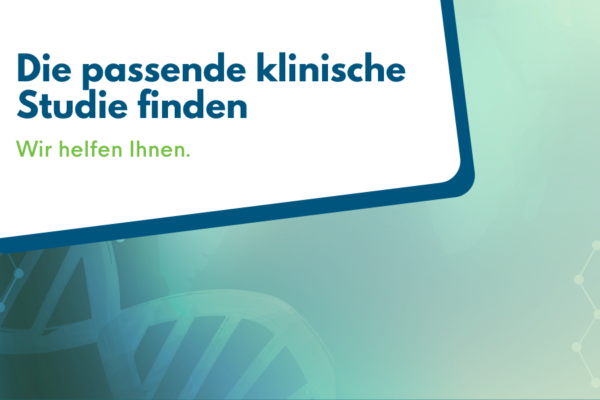 Studiensuche: Wo finde ich klinische Studien? | Patienten-Blog